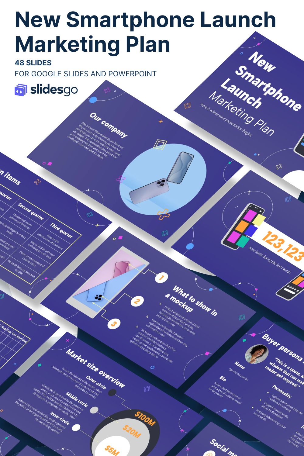 New Smartphone Launch Marketing Plan Presentation