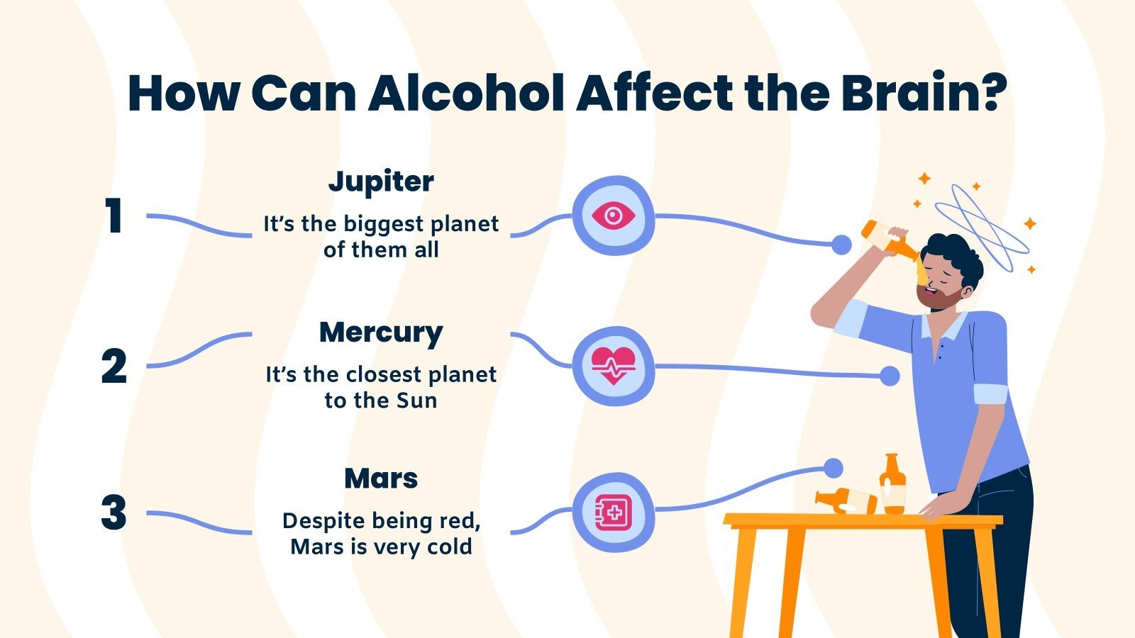 How Can Alcohol Affect the Brain? Infographics