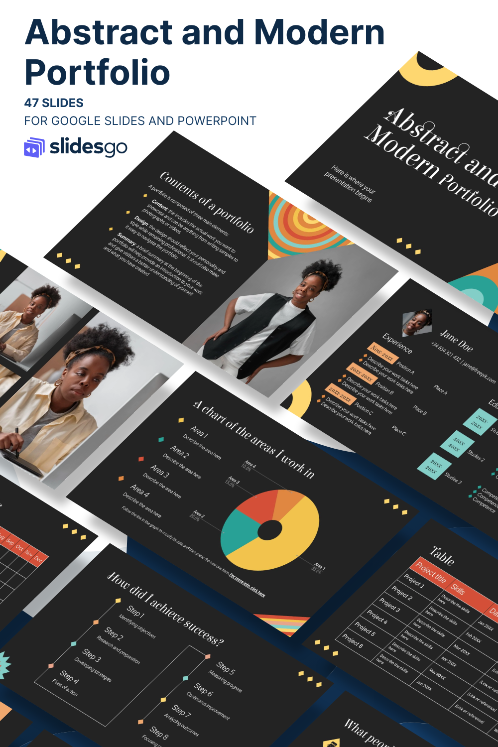 Abstract and Modern Portfolio Presentation