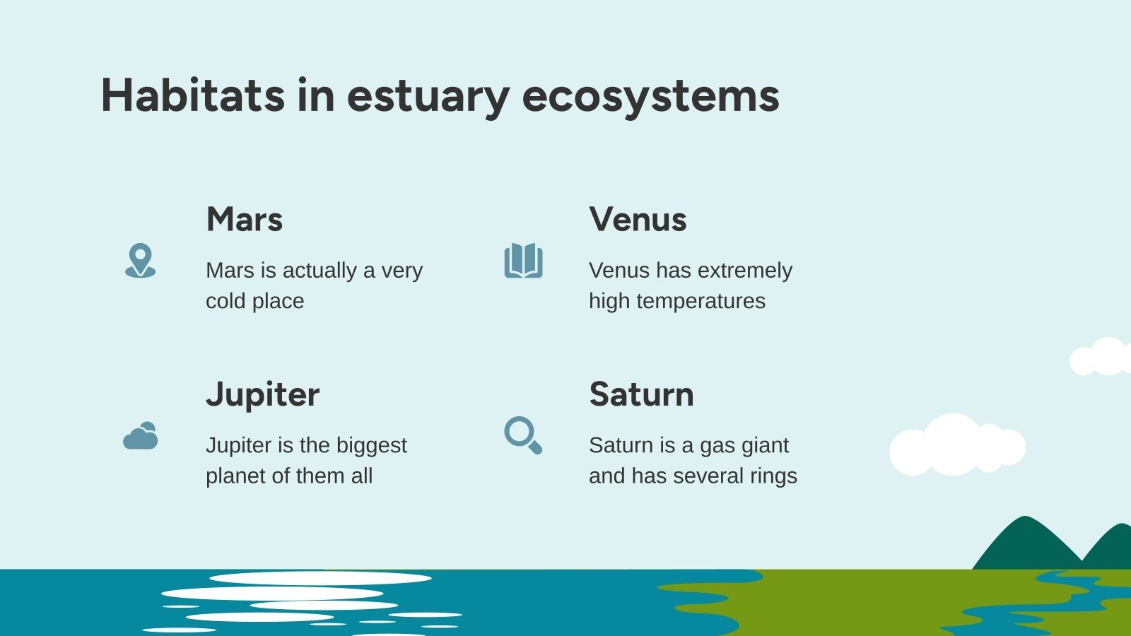 Presentación Ecosistemas de estuario