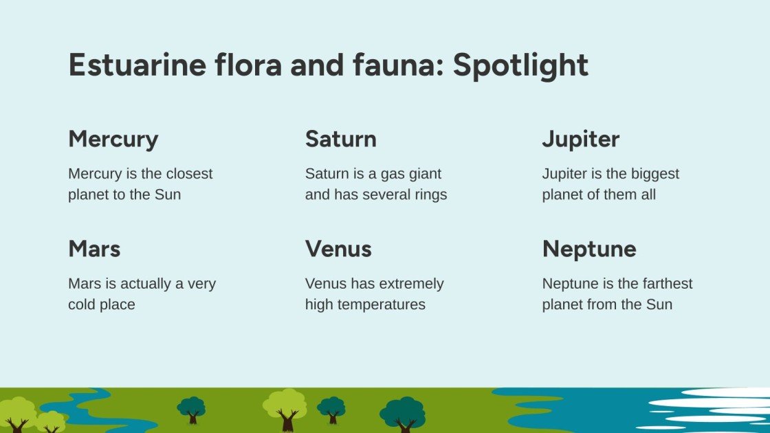 Presentación Ecosistemas de estuario