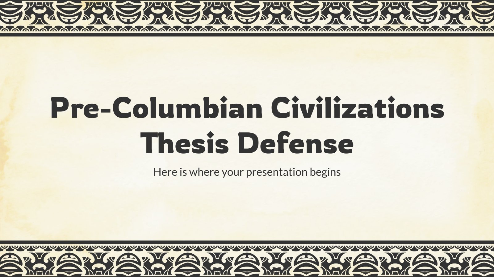 Free Thesis Defense Google Slides and PowerPoint Templates