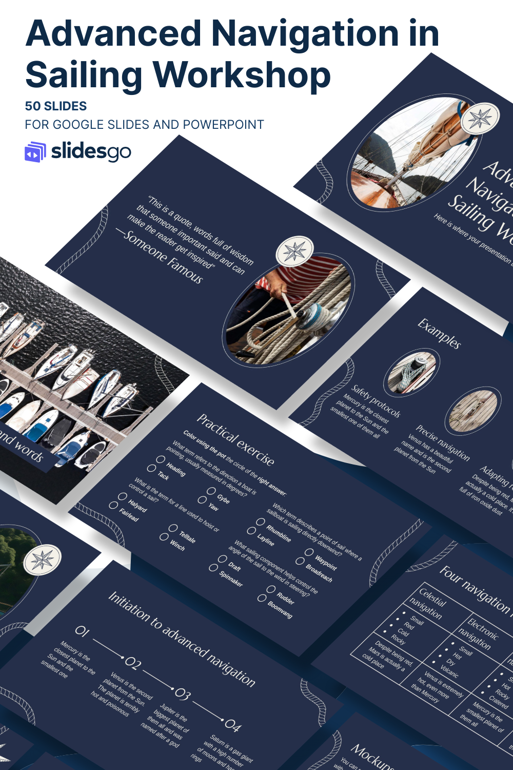 Advanced Navigation in Sailing Workshop Presentation