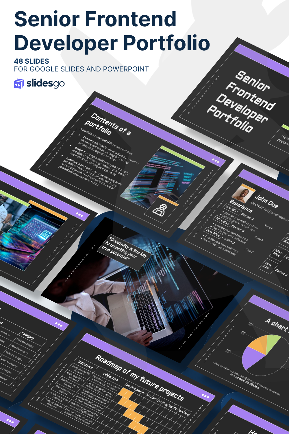 Senior Frontend Developer Portfolio Presentation