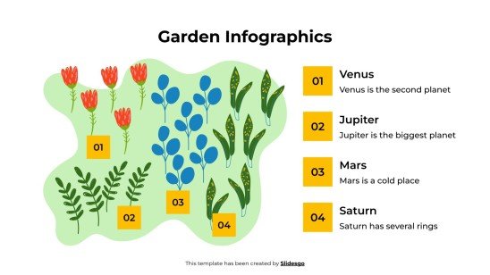 Garden Infographics Template