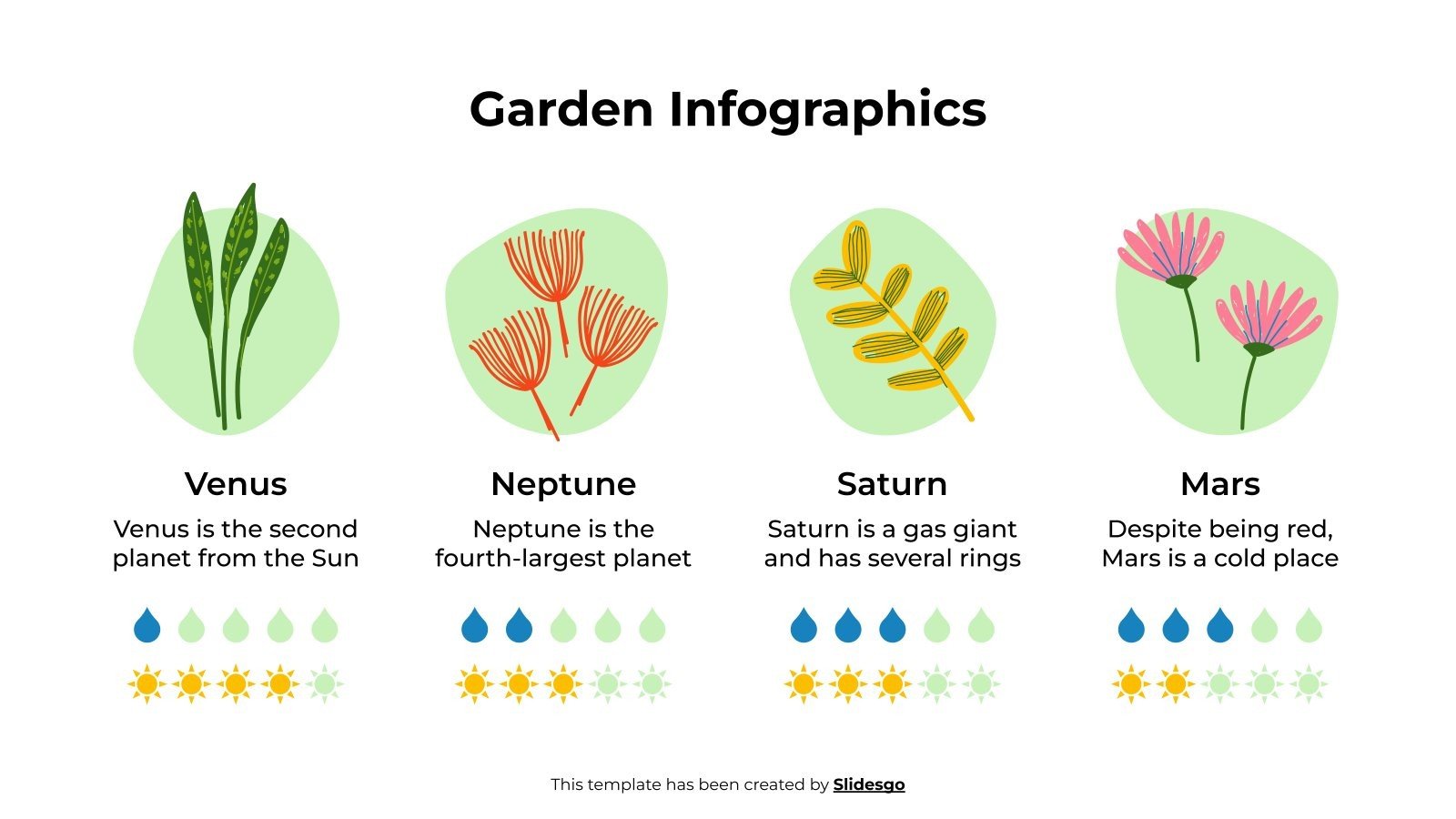 Garden Infographics Template