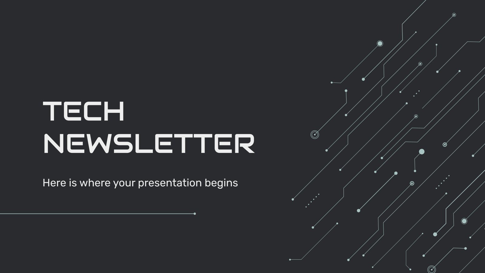 Tech Newsletter Presentation