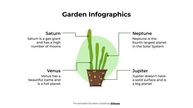 Garden Infographics Template