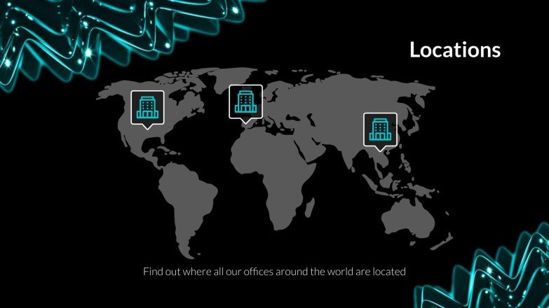 Abstract Tech Company Google Slides and PowerPoint template