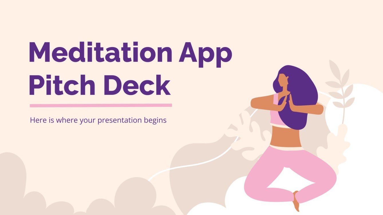 Free Google Slides and PPT Templates about Meditation