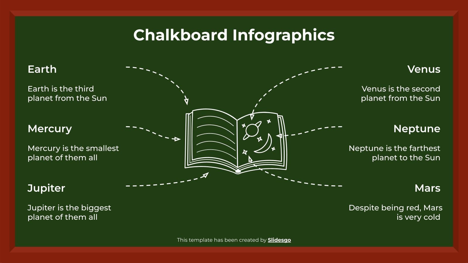 Chalkboard Infographics Template