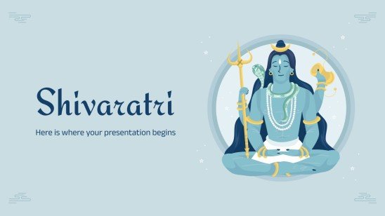 Plantillas gratis de hinduismo para Google Slides y PowerPoint