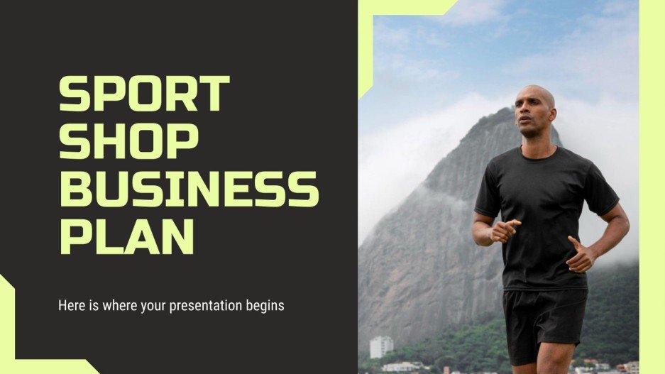 Sport Shop Business Plan Presentation