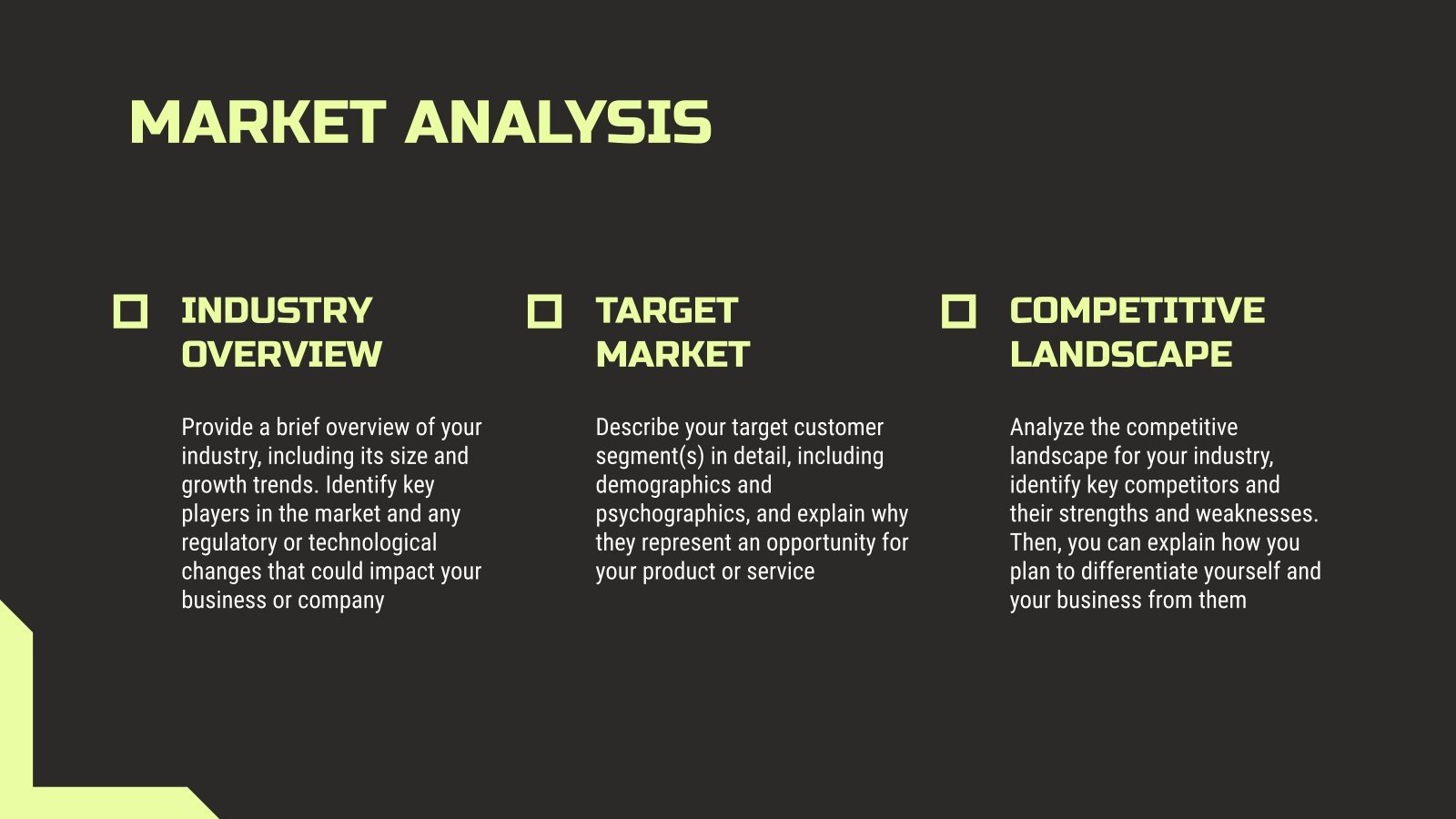 Sport Shop Business Plan Presentation