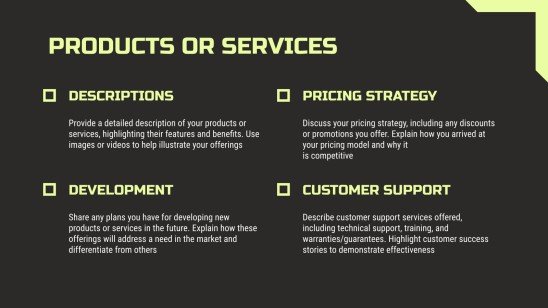 Sport Shop Business Plan Presentation