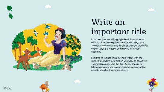 Snow White Presentation