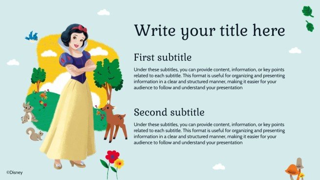 Snow White Presentation