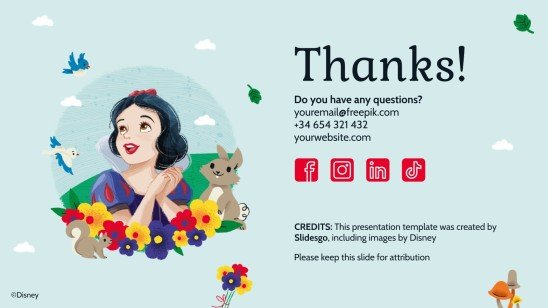 Snow White Presentation