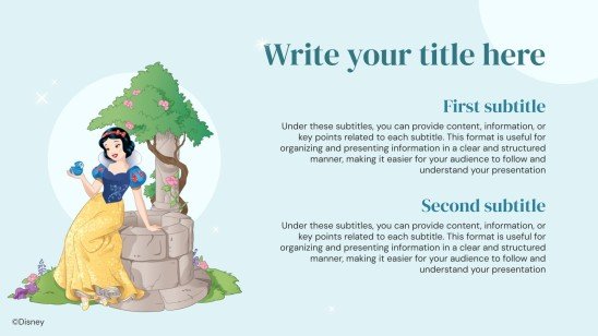 Disney Princesses Presentation