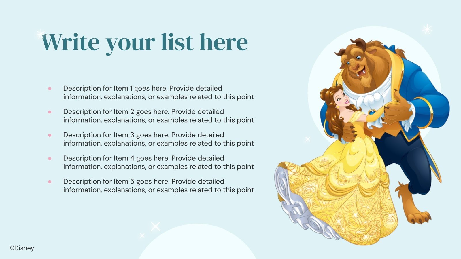 Disney Princesses Presentation