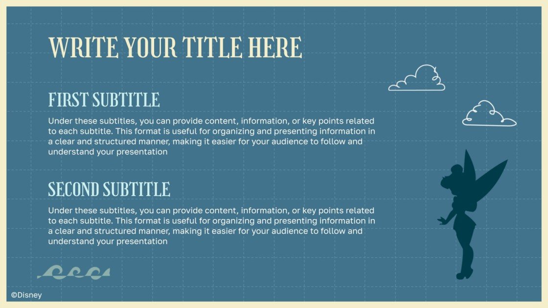 Peter Pan Presentation