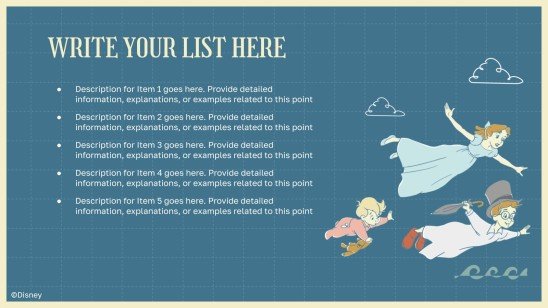 Peter Pan Presentation