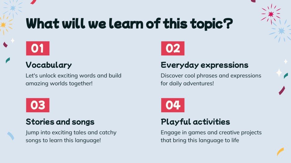 Holidays and Cultural Celebrations - French - 5th Grade