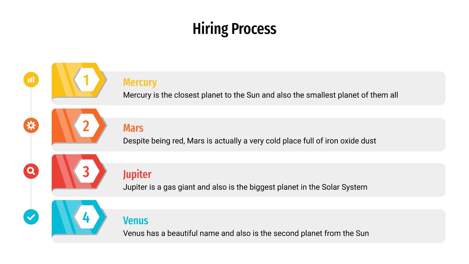Hiring Process Infographics for Google Slides & PowerPoint