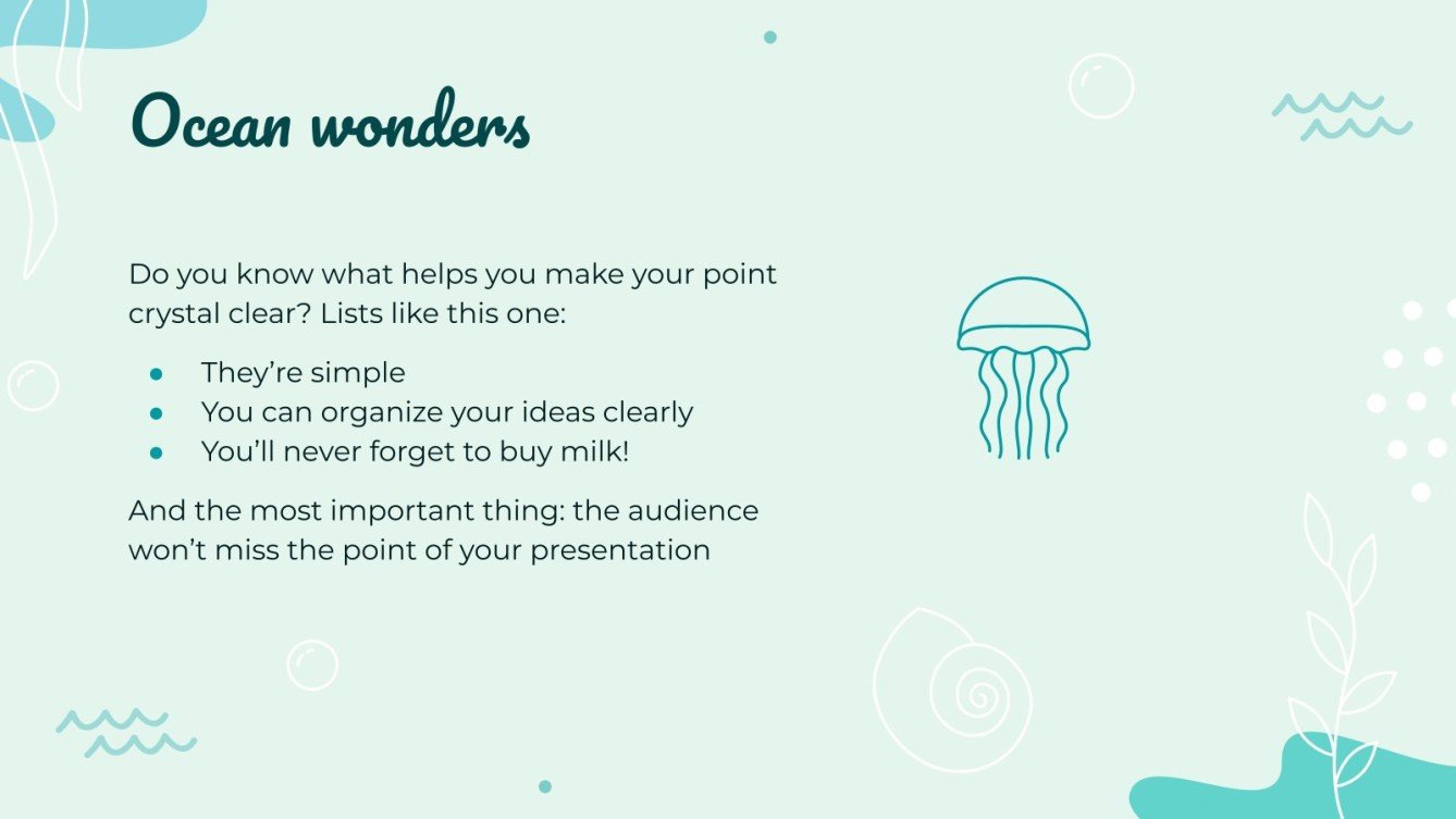 Ocean Life Presentation