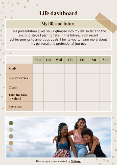 Life Update and Future Plans Presentation