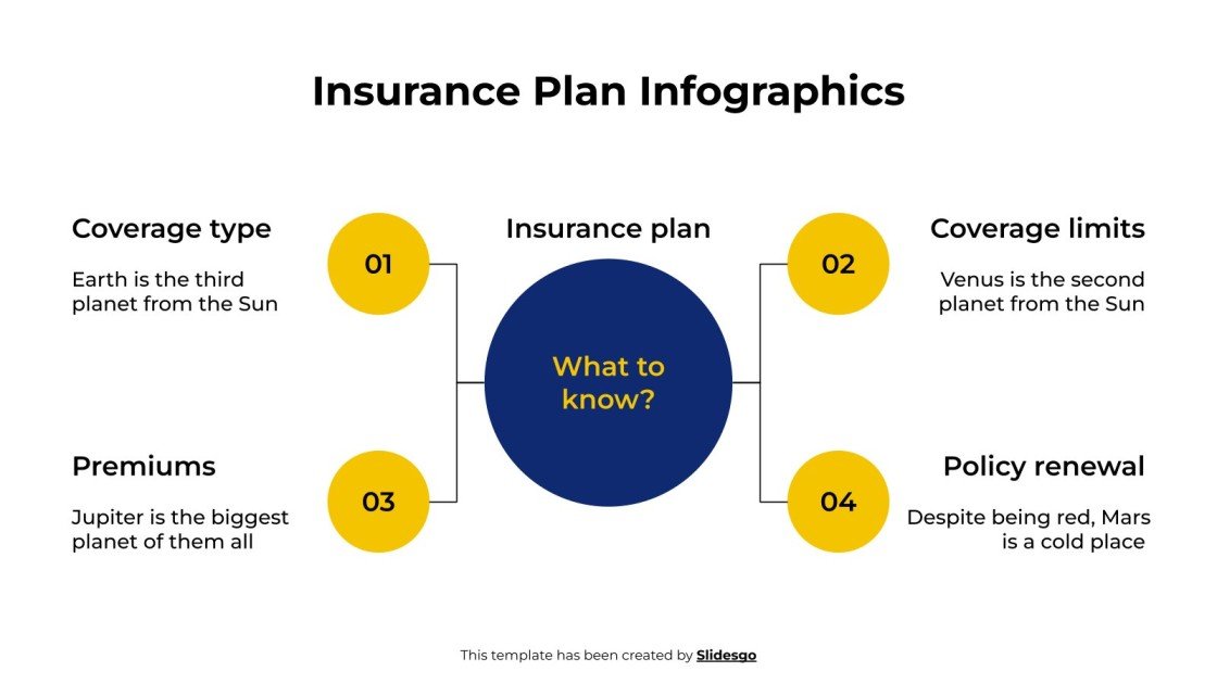Insurance Plan Infographics