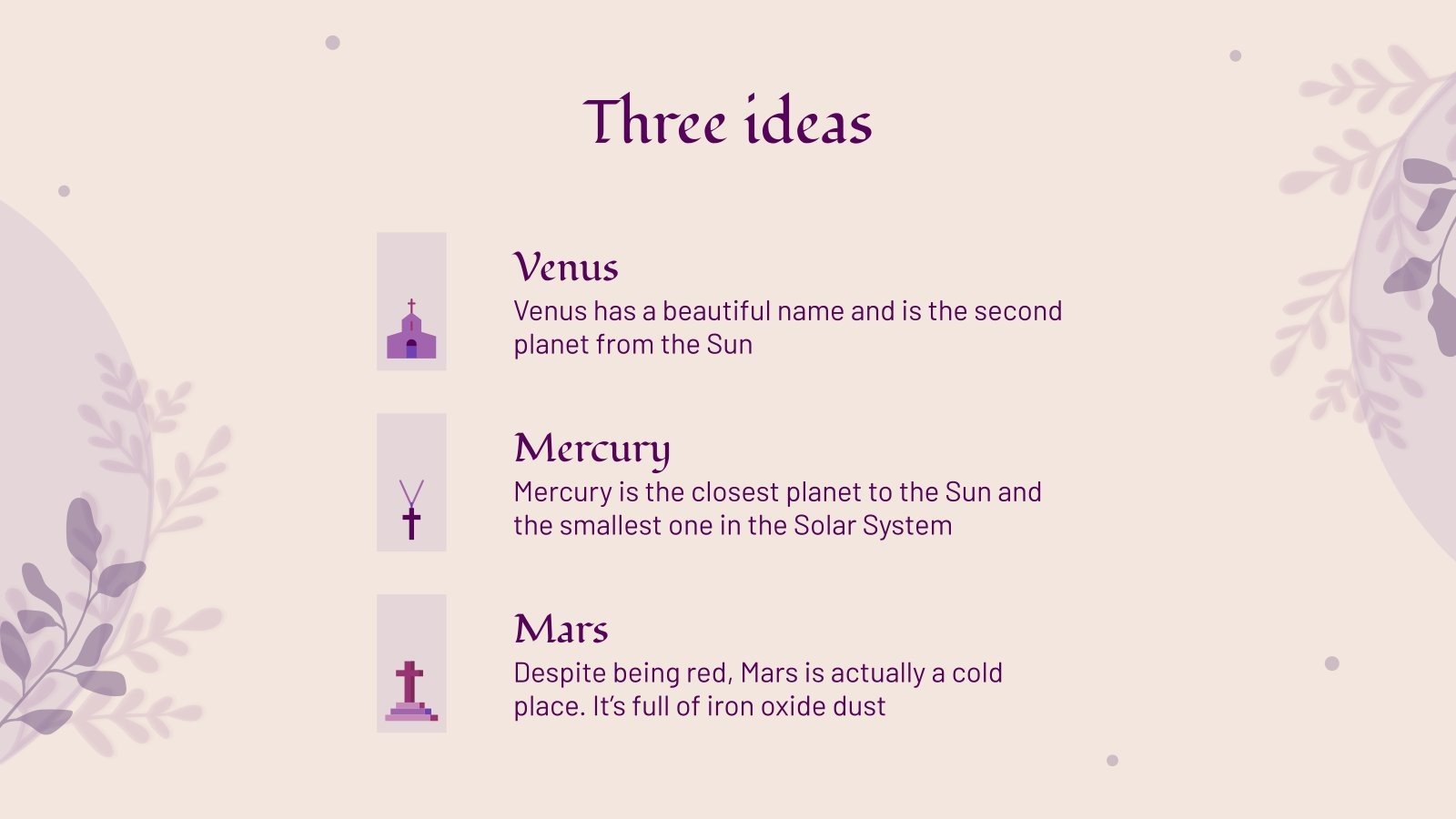 Ash Wednesday Presentation