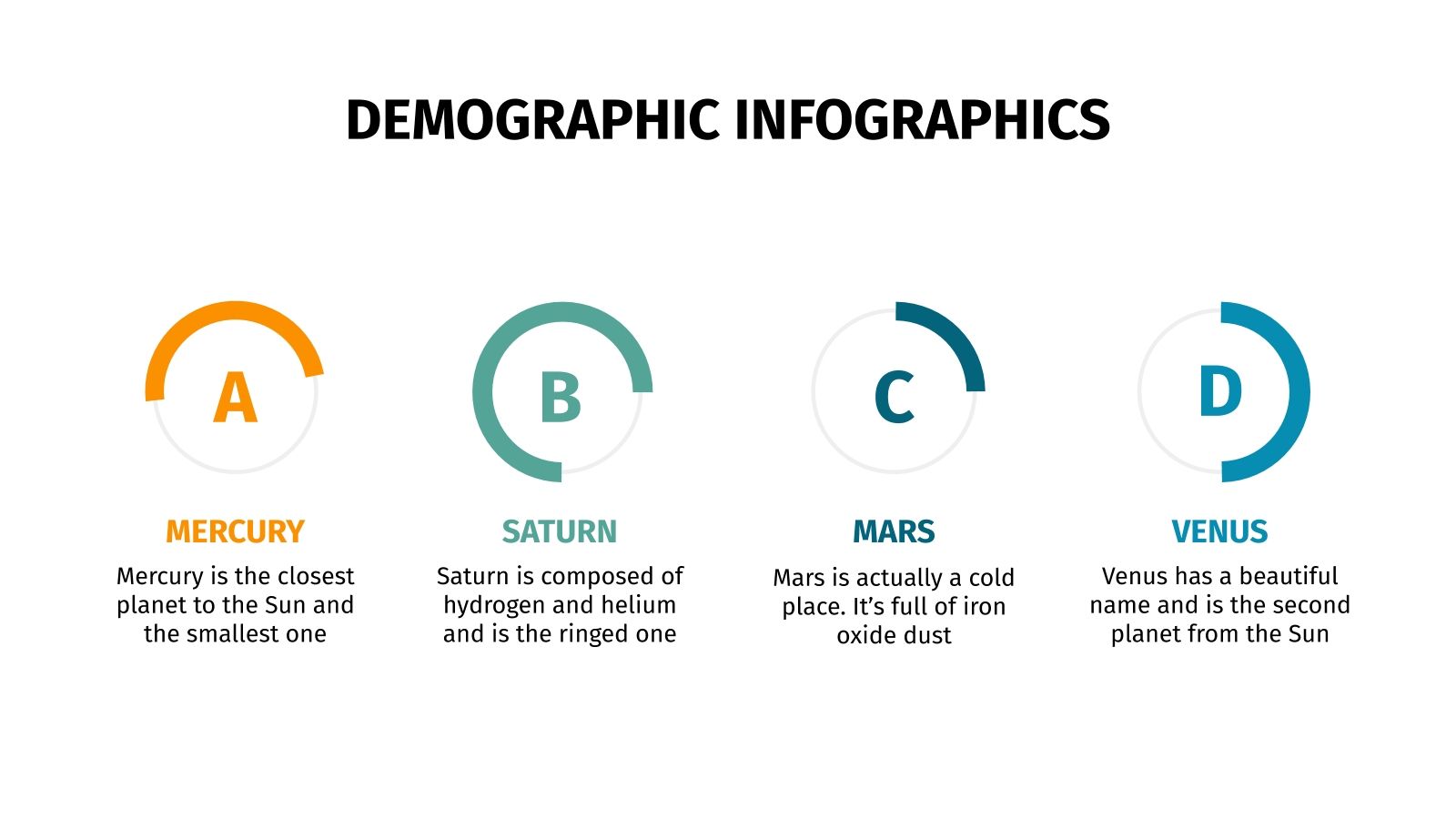 Demographic Infographics for Google Slides & PowerPoint