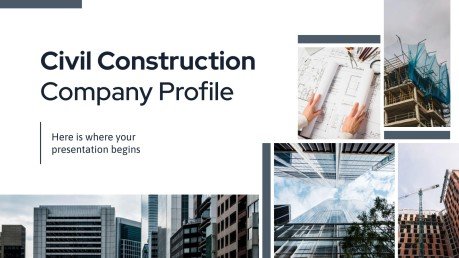 Civil Construction Company Profile Presentation