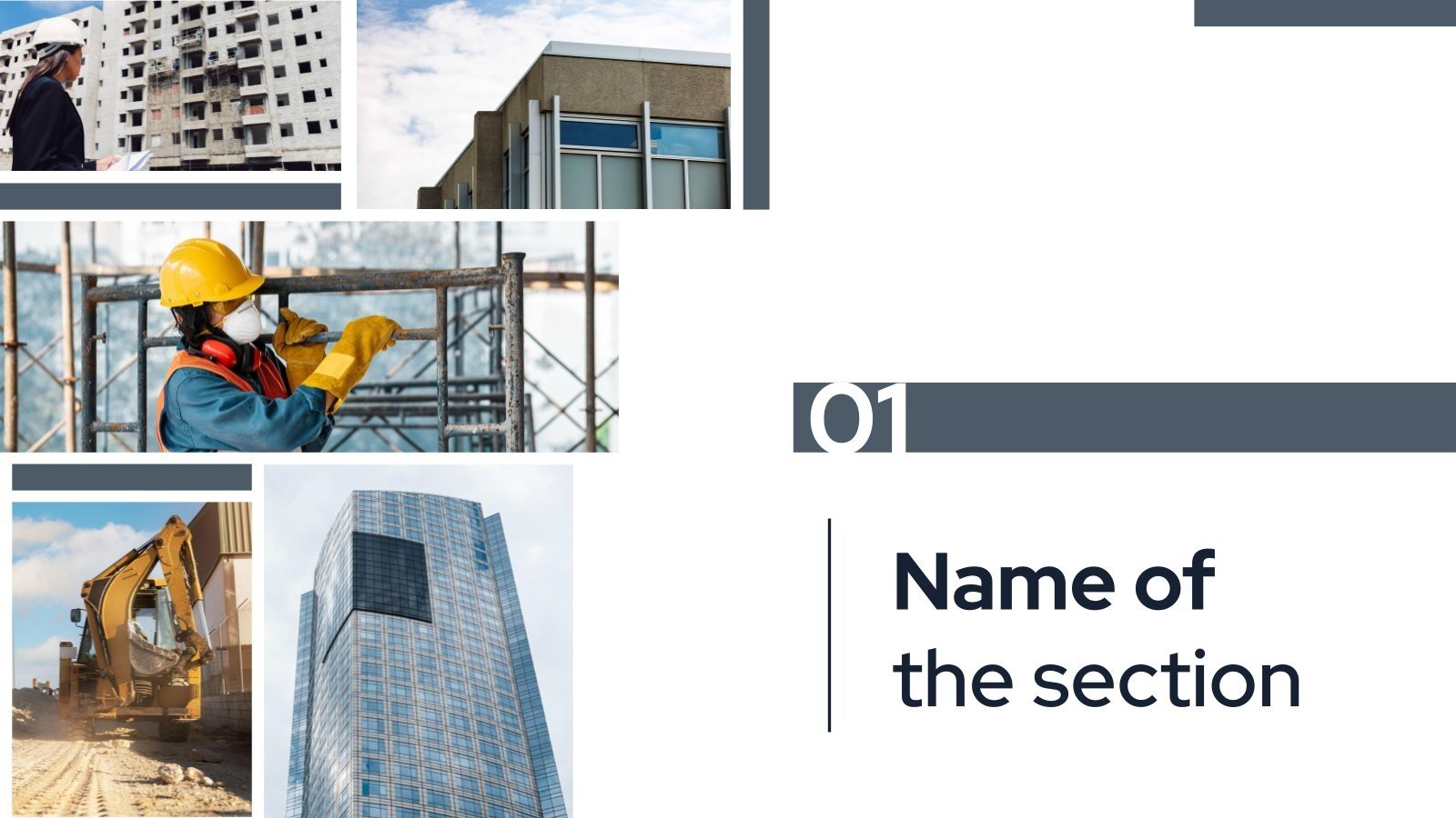 Civil Construction Company Profile Presentation