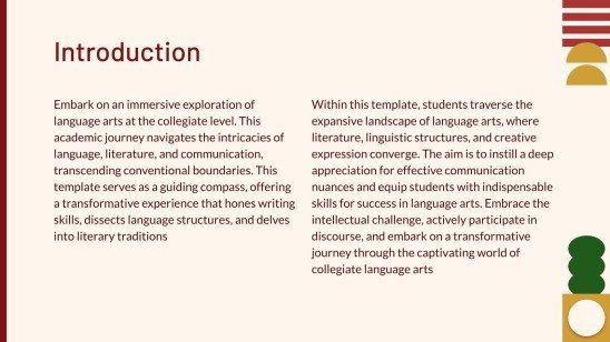 Modernist Literature - Bachelor of Arts in English