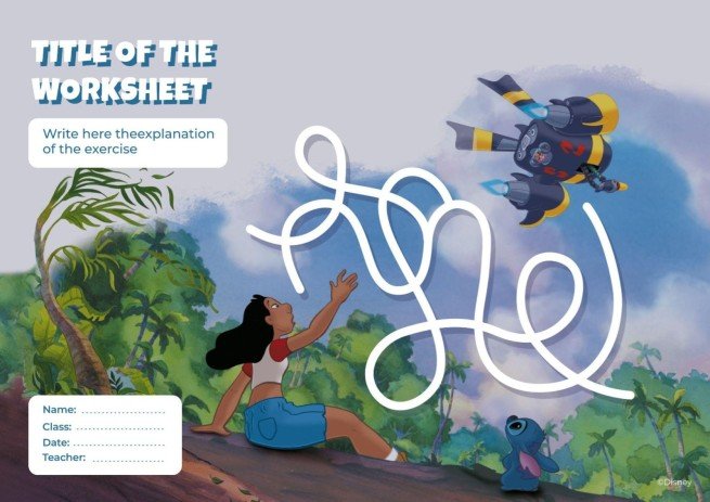 Lilo & Stitch PowerPoint & Google Slides templates
