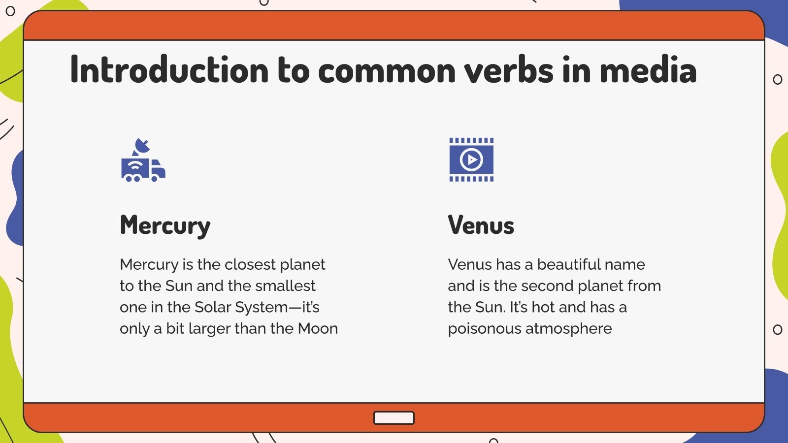 Media Analysis and Interpretation - Spanish - Presentation
