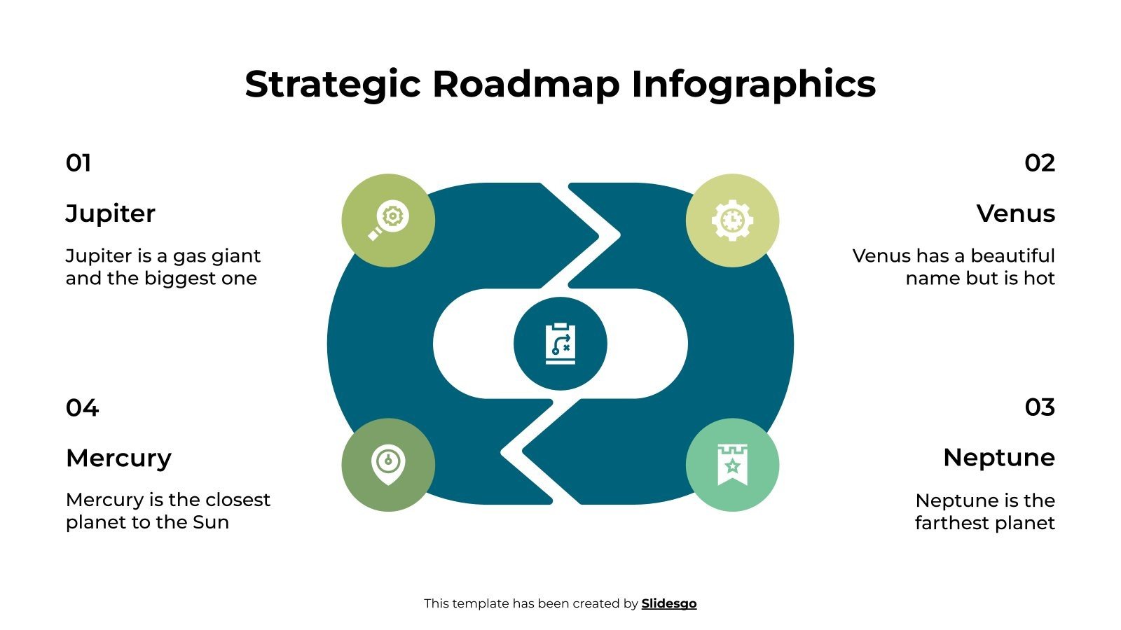 Strategic Roadmap Infographics