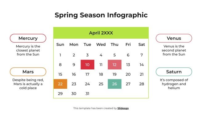 Spring Season Infographics