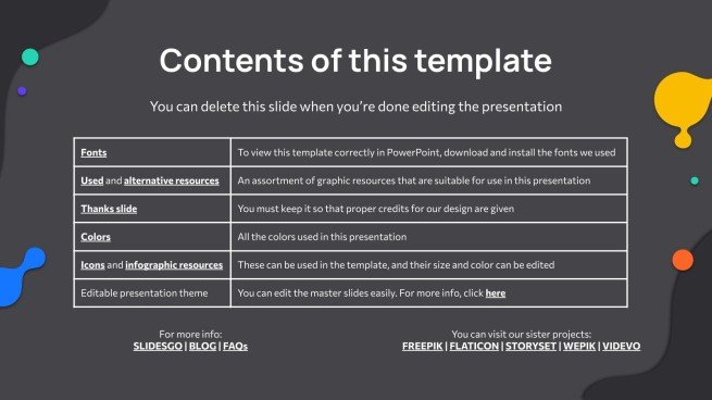 Indicators of Success Theme Presentation