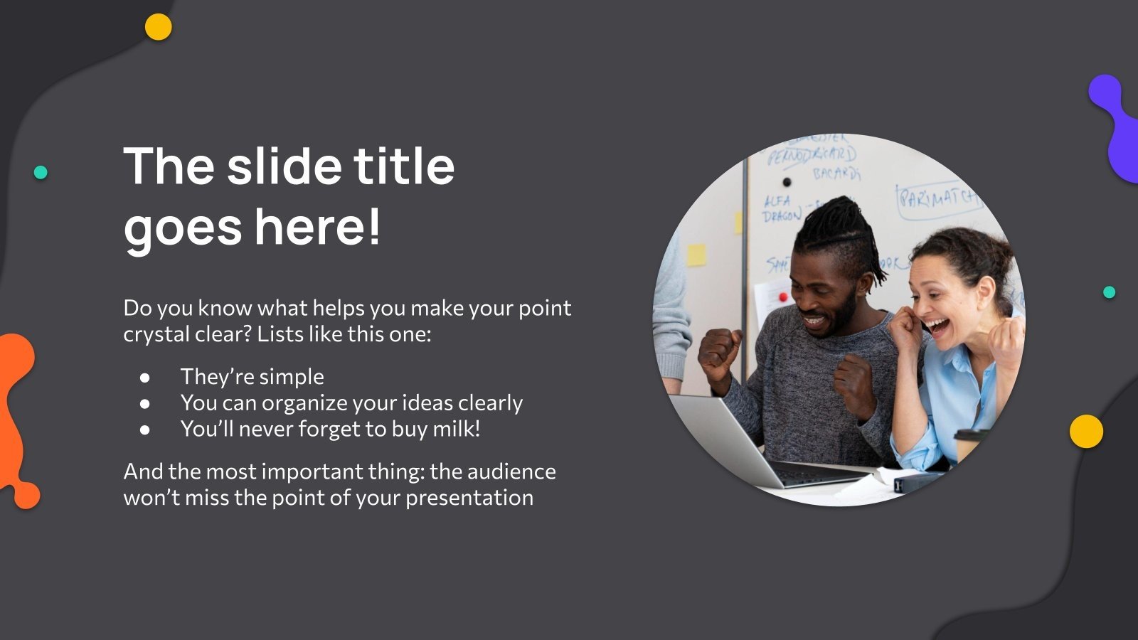 Indicators of Success Theme Presentation