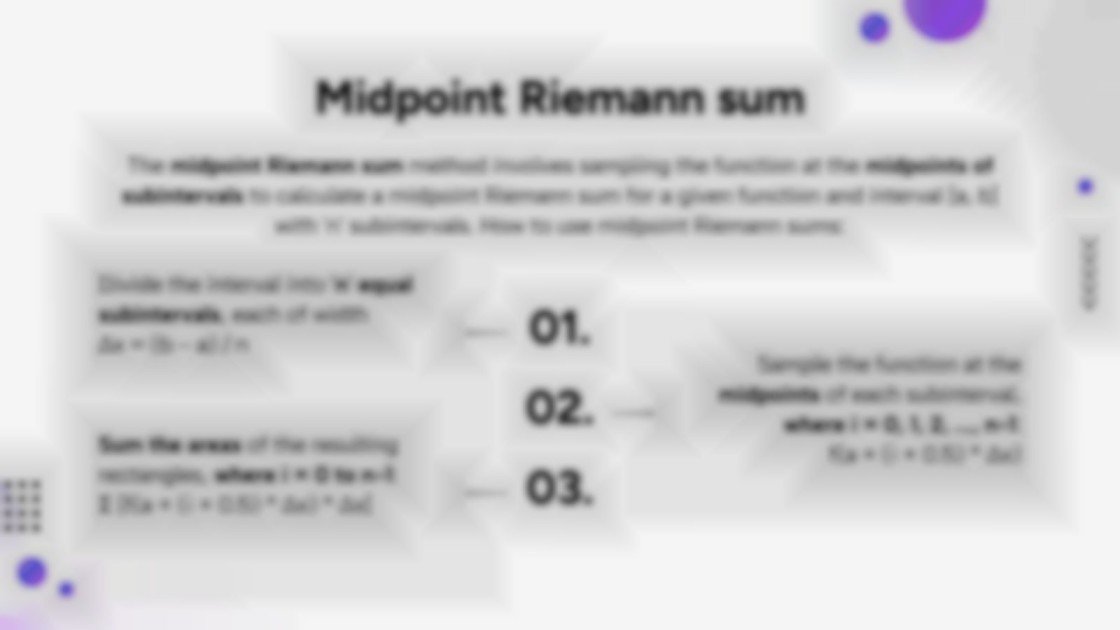 Riemann Sums Presentation