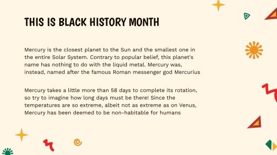 This Is Black History Month - Presentation