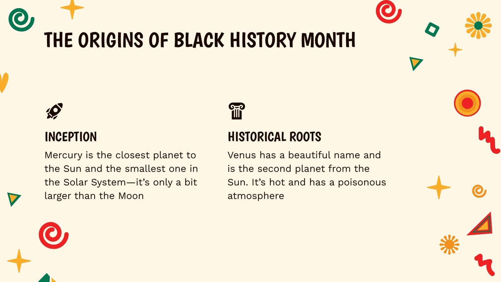 This Is Black History Month - Presentation