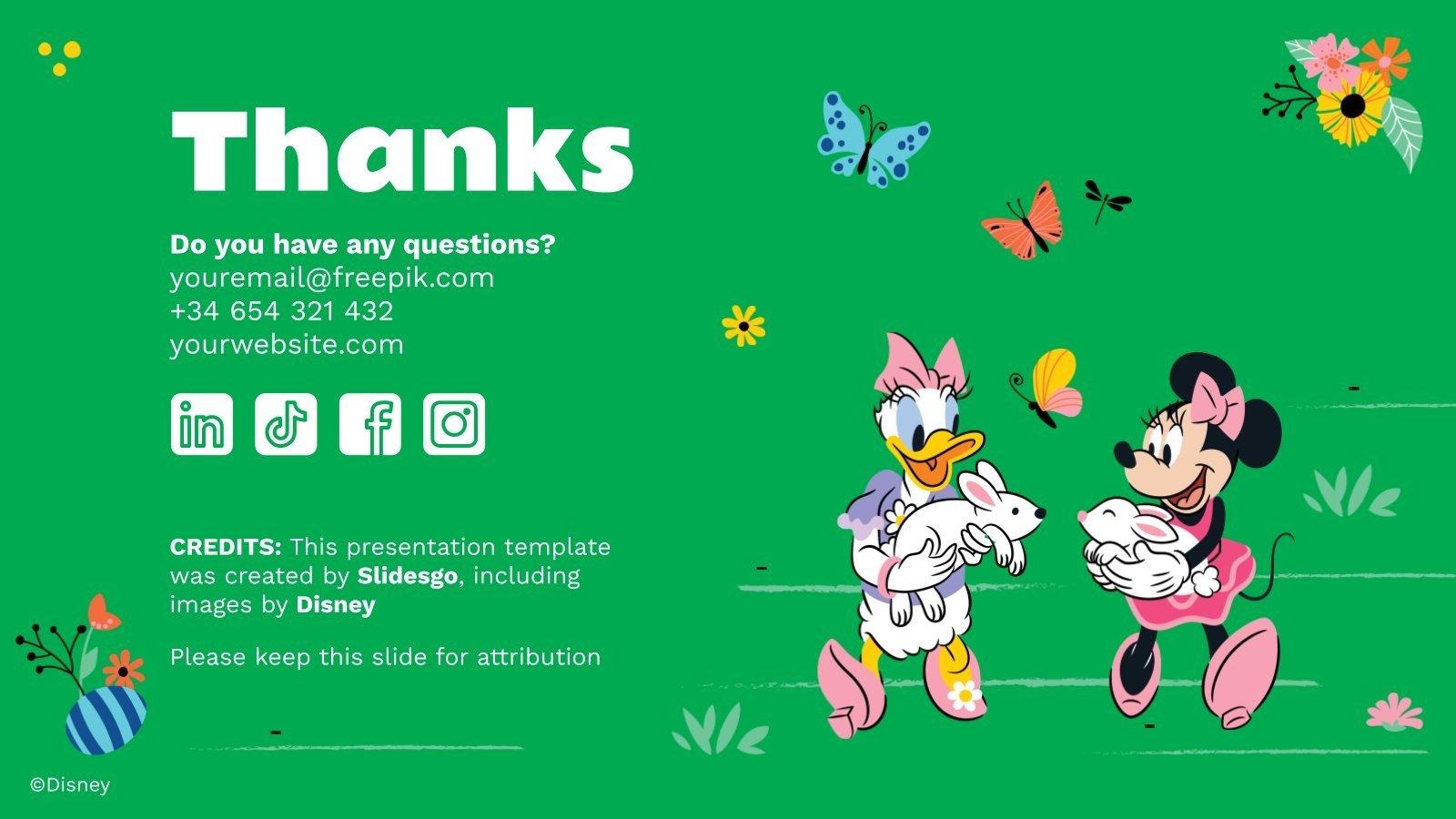 Mickey Easter Presentation