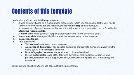 Impact and Bold Presentation