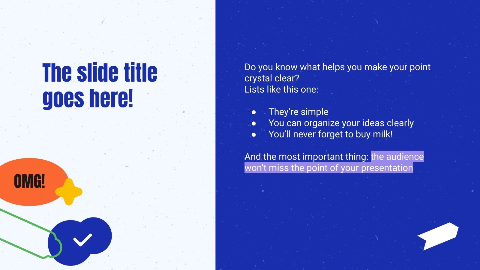 Impact and Bold Presentation