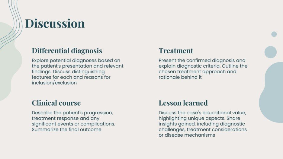 Thoracic Surgery Case Report Presentation