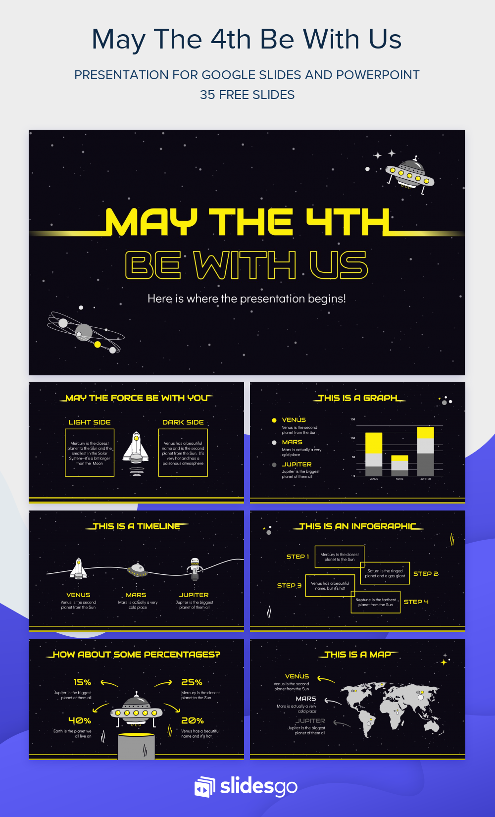 Multi-Space Theme for May | Google Slides and PowerPoint